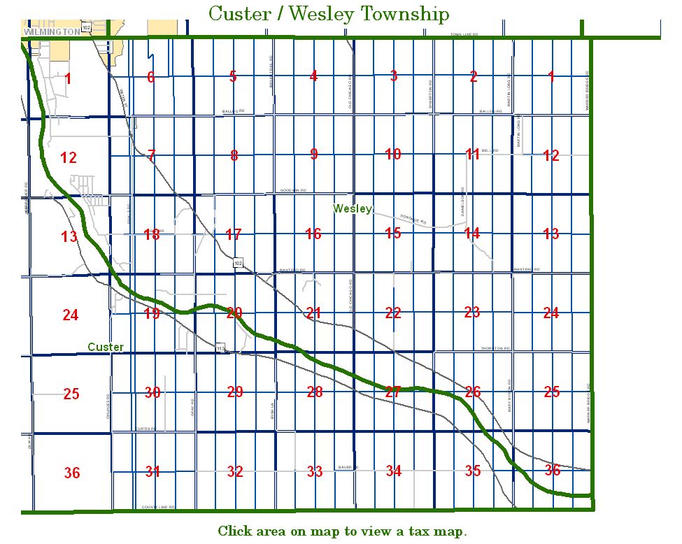 Custer/Wesley Townships Maps